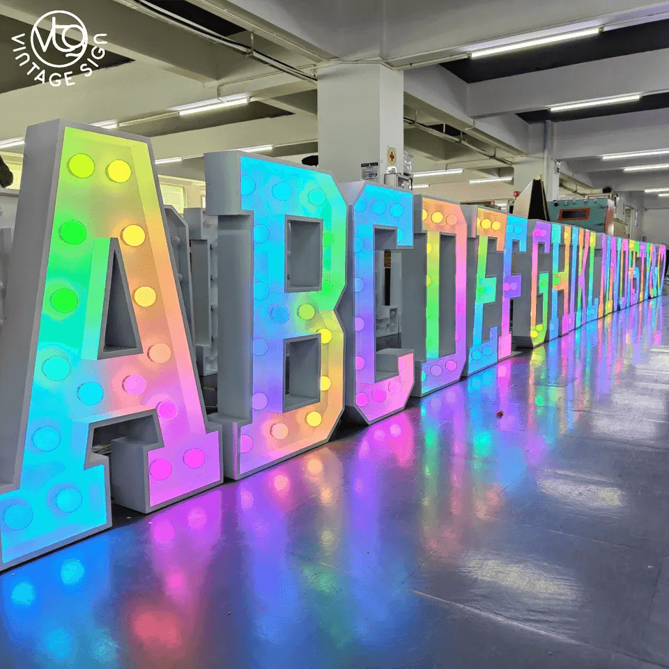 Custom 2FT/3FT/4FT Marquee Letter Lights