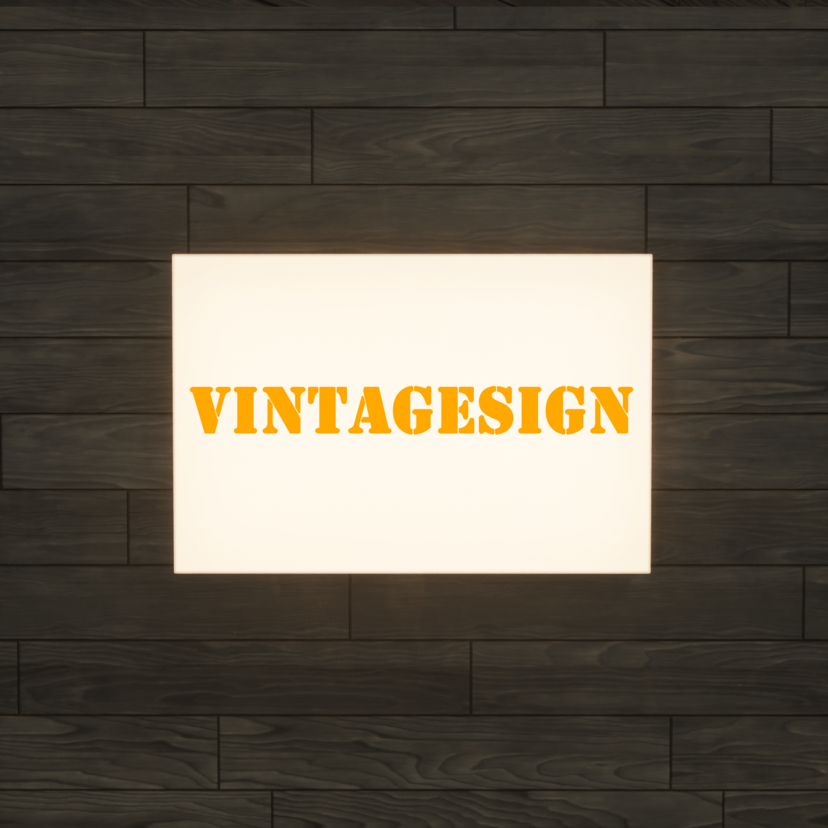 Custom Acrylic light box